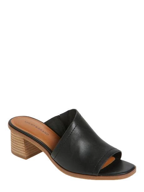 Lucky Brand Lerkie Block Heel Sandal - Black 04