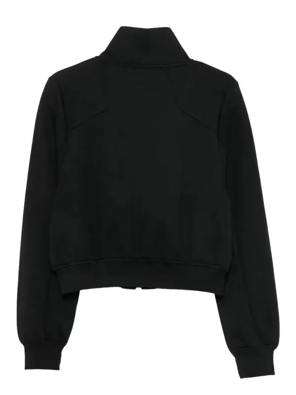 THOM KROM High-neck Zip-up Jacket - Black