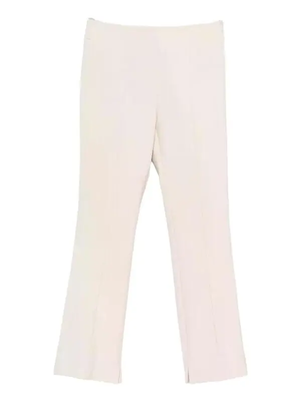 Peserico Seam Detail Slit-hem Trousers - Neutrals