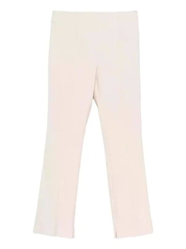 Peserico Seam Detail Slit-hem Trousers - Neutrals