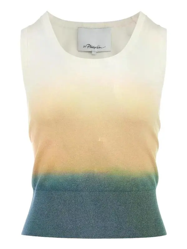 3.1 Phillip Lim Ombré Effect Sleeveless Blouse - Neutrals