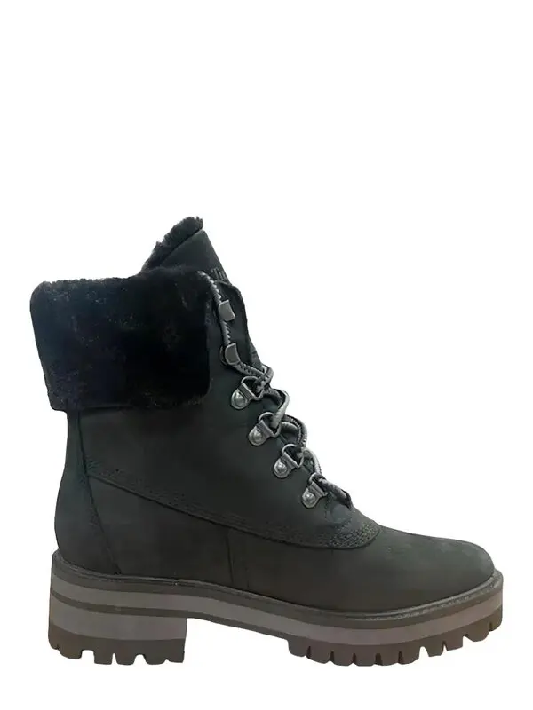 Timberland Courmayeur Valley Shearling-trim Ankle Boots - Black