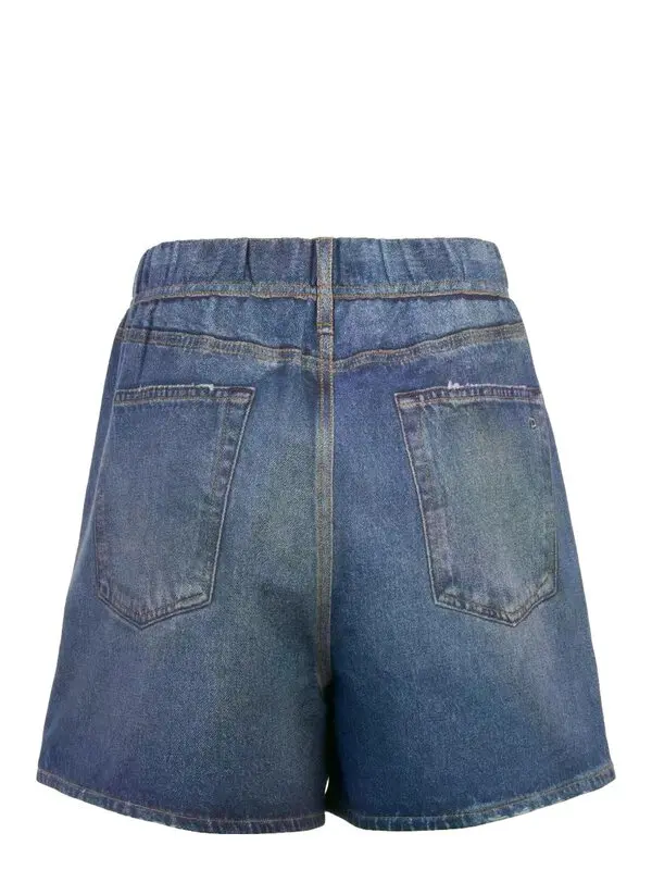 Rag & Bone Miramar Denim Shorts - Blue