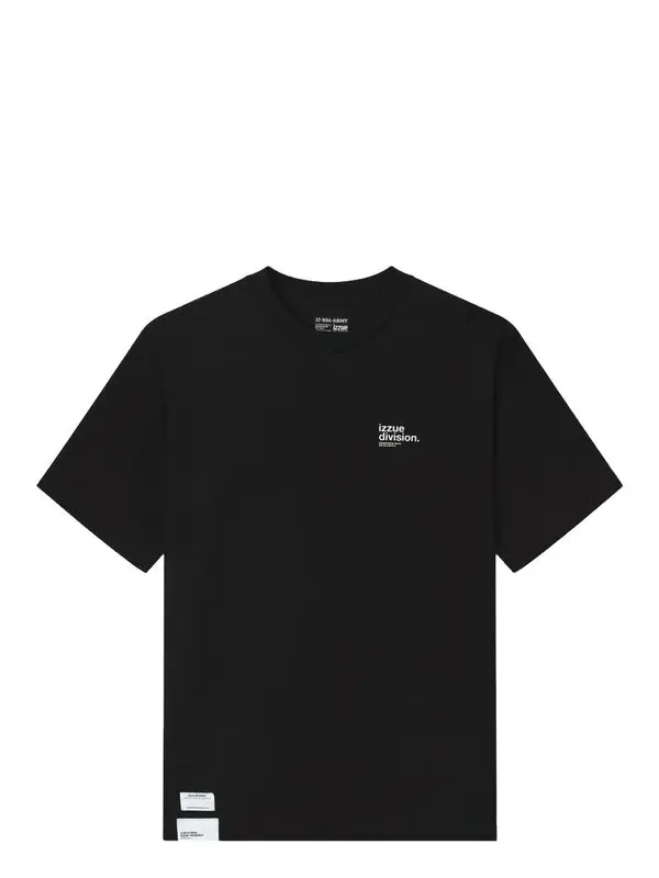 Izzue Logo-print Cotton T-shirt - Black