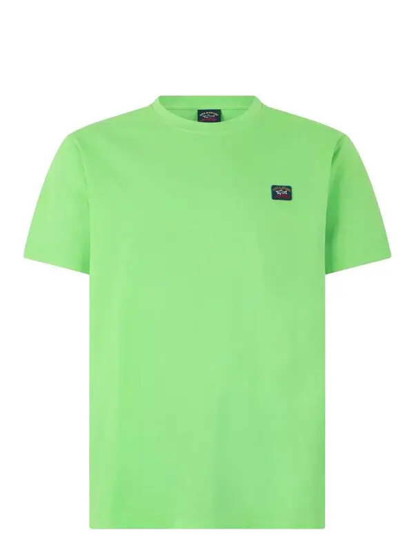 Paul & Shark Logo-patch Short-sleeve T-shirt - Green