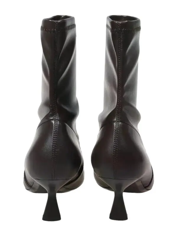SERGIO LEVANTESI Pointed-toe Ankle Boots - Brown