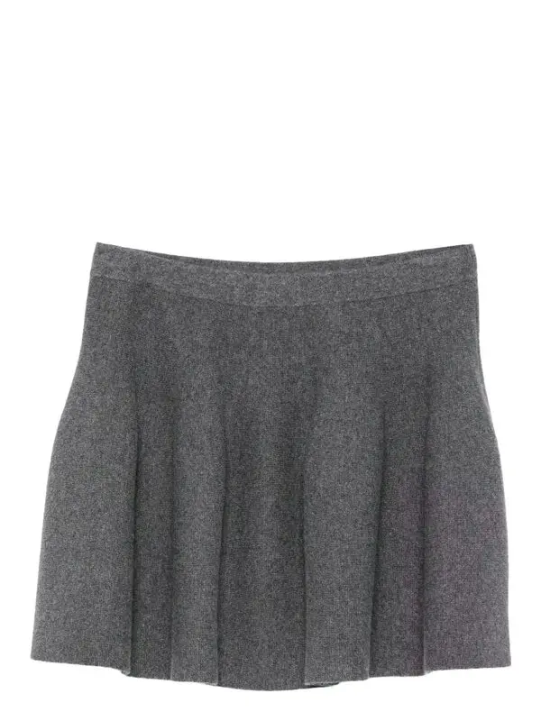 LISA YANG Mini Skirt - Grey