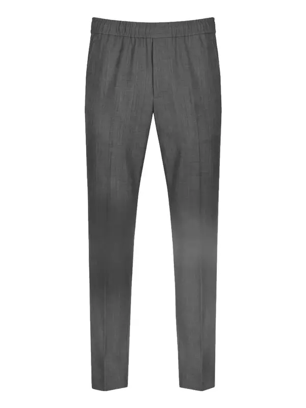 PMDS PREMIUM MOOD DENIM SUPERIOR Slim Cut Elasticated Waistband Trousers - Grey