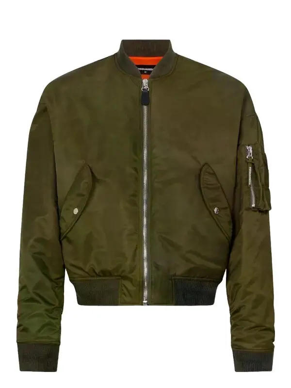 Dsquared2 Utility 80's Bomber Jacket - Green