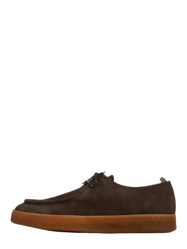 Officine Creative Ambrie Suede Lace-up Derby Shoes - Brown