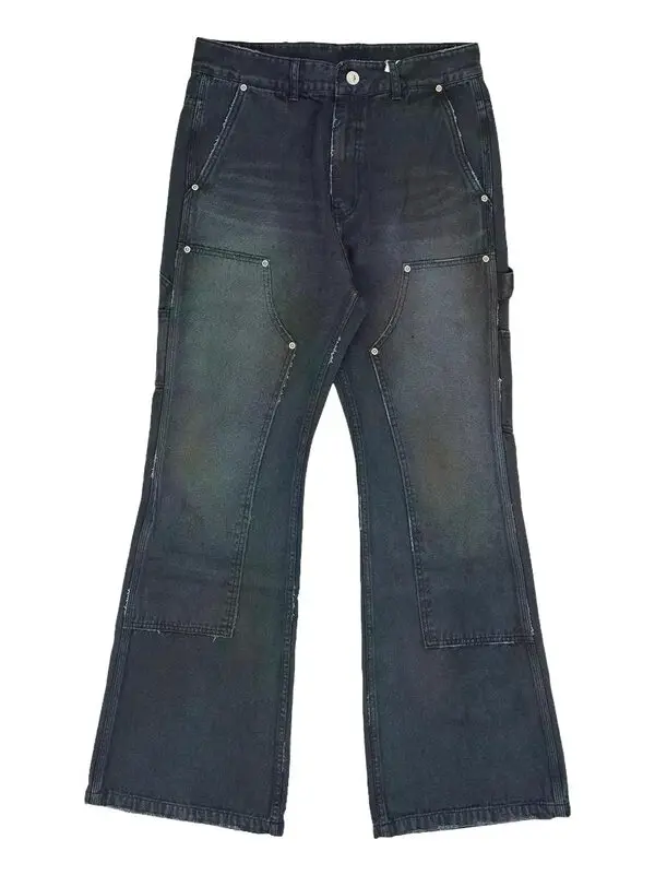 PROTOCOL INDEX Carpenter Flared Jeans - Grey