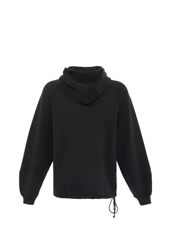 APPLIED ART FORMS Pop-eye Embroidered Hoodie - Black