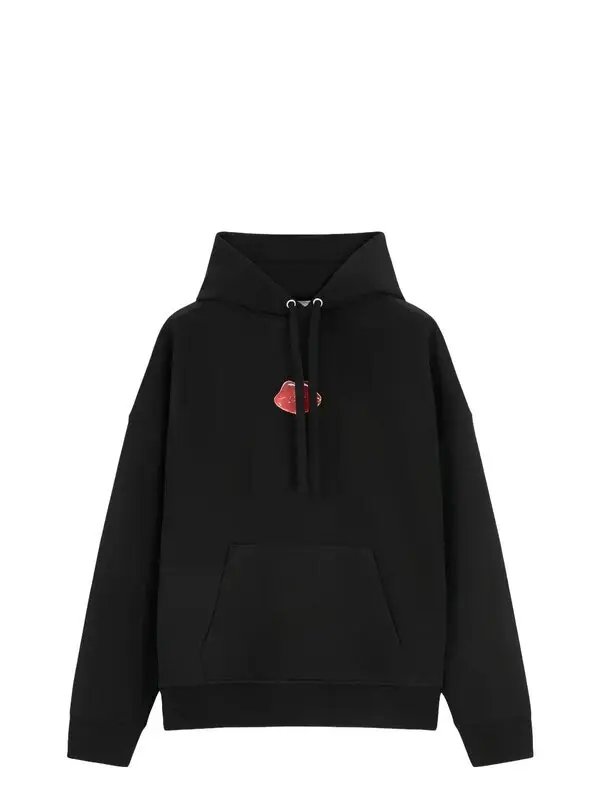 Fiorucci Printed Hoodie - Black