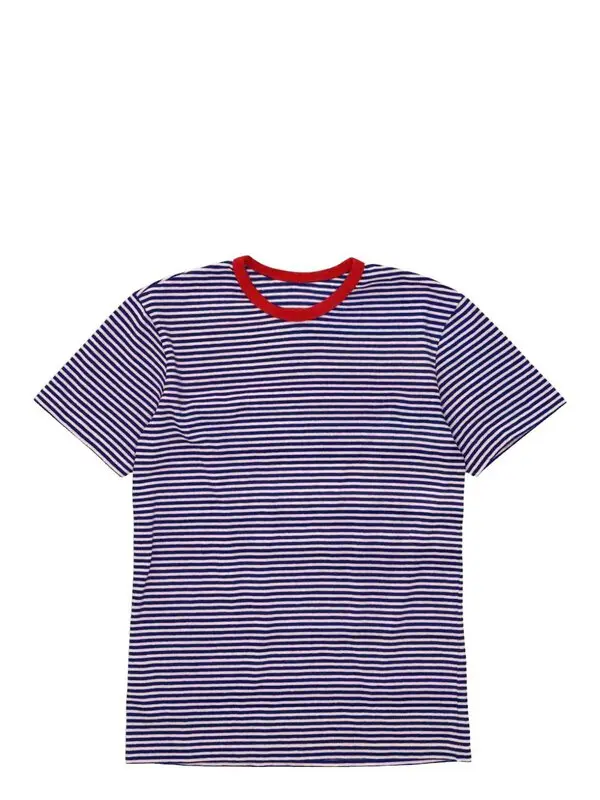 FORTELA Striped-pattern T-shirt - Blue
