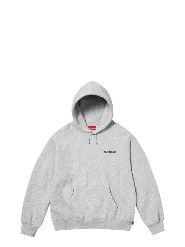 Supreme Immortal Logo-print Hoodie - Grey