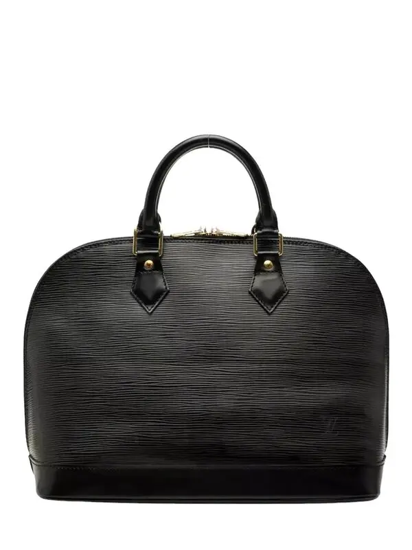 LOUIS VUITTON 2004 Epi Alma Pm Handbag - Black