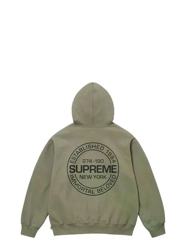 Supreme Immortal Logo-print Hoodie - Green
