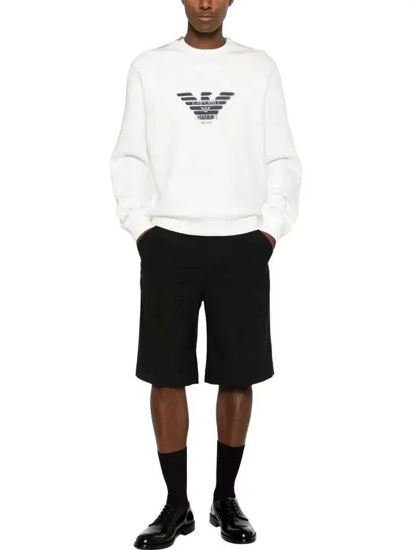 Emporio Armani Logo-print Sweatshirt - White