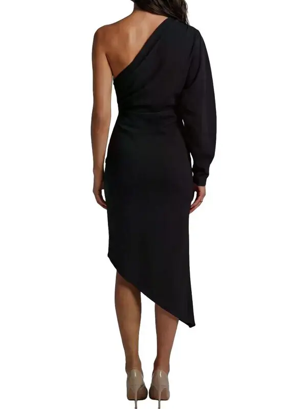 Federica Tosi One-shoulder Asymmetric Dress - Black