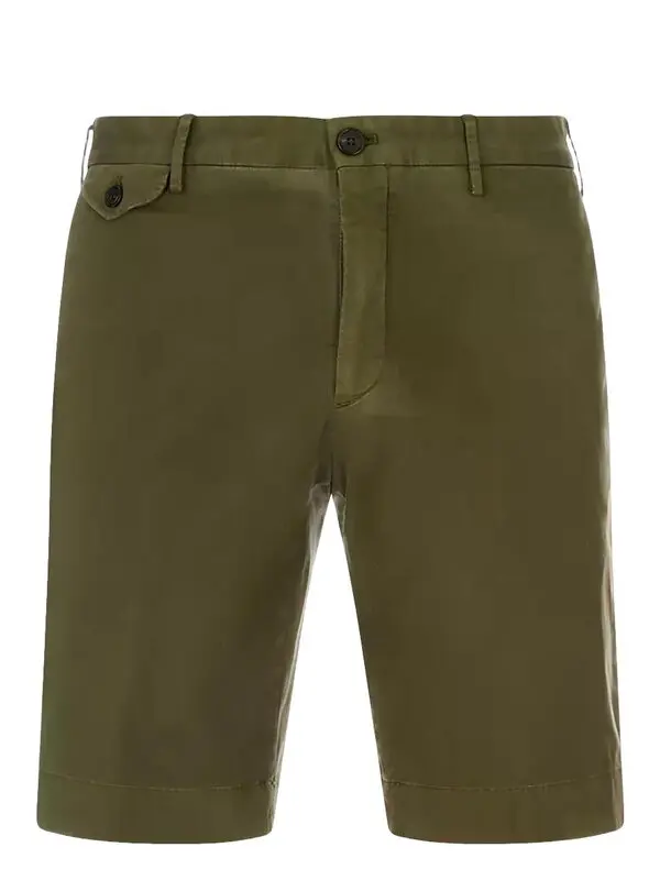 Incotex Pattern 30 Slim Fit Shorts - Green