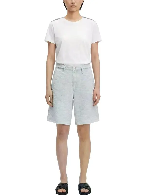 Rag & Bone Mckenna Tailored Shorts - Blue