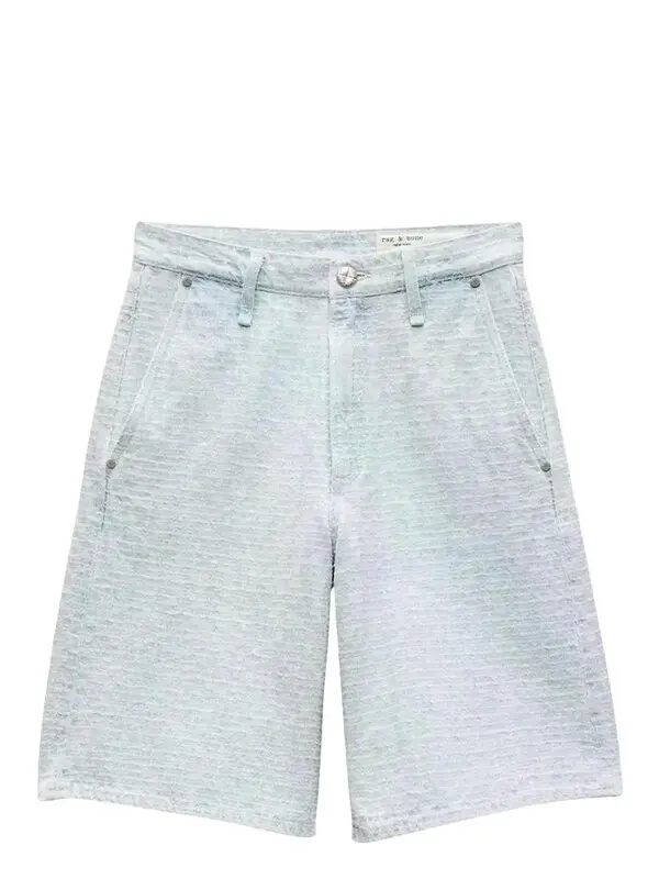Rag & Bone Mckenna Tailored Shorts - Blue