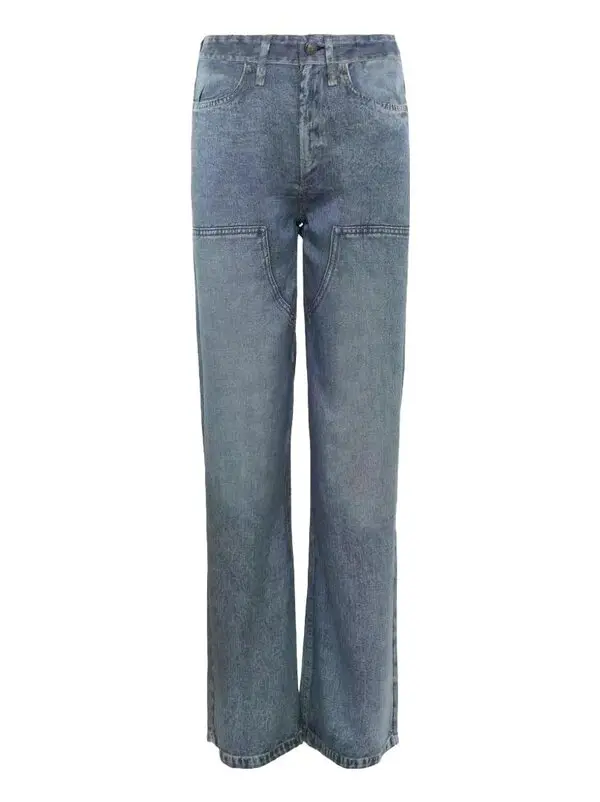 Rag & Bone Miramar Carpenter Wide-leg Jeans - Blue