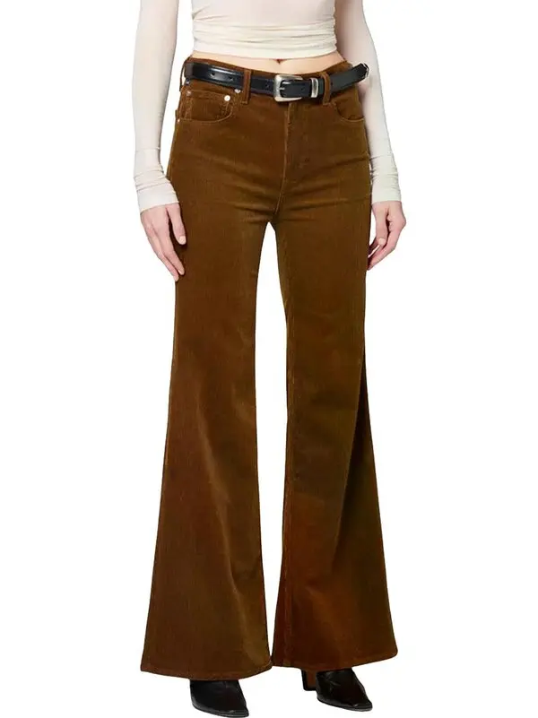 Citizens Of Humanity Corduroy Flared Trousers - Brown
