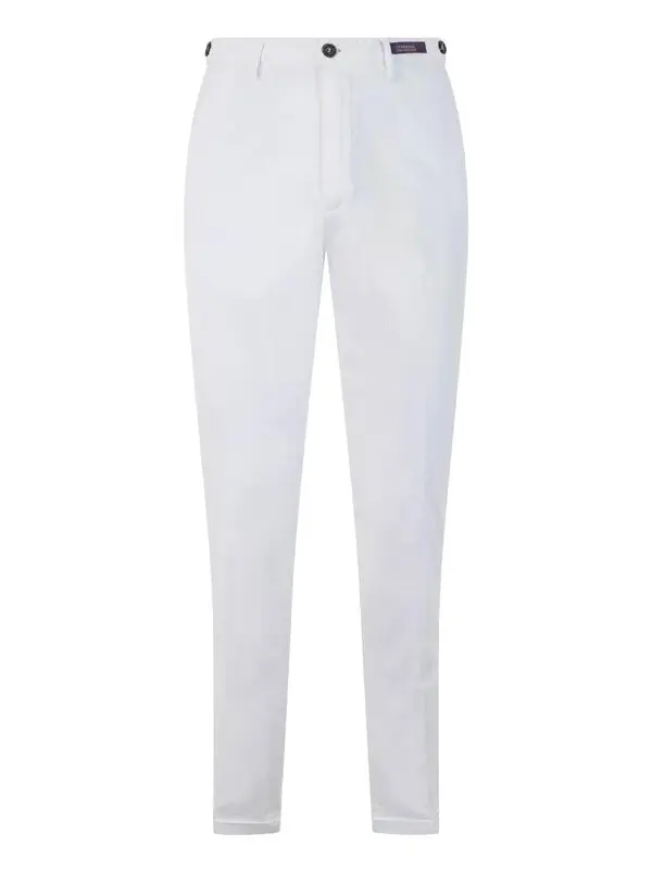 Paul & Shark Slim-fit Trousers - White
