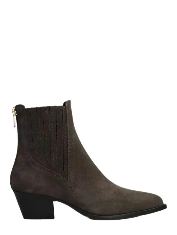 FABIO RUSCONI Zip-up Ankle Boots - Brown