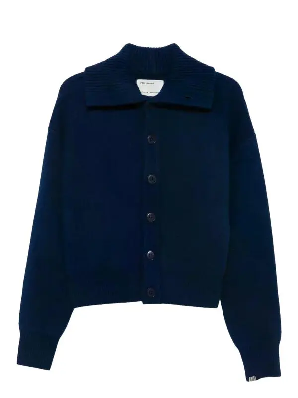 Extreme Cashmere Clement Button-up Cardigan - Blue