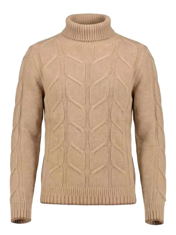 Altea Cable Knit Wool Sweater - Neutrals