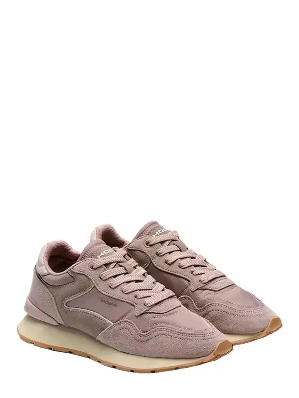 HOFF City Suede-panelled Lace-up Sneakers - Pink