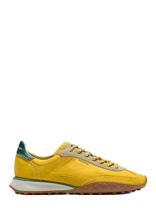 HOFF Bridge Mkii Suede-panelled Sneakers - Yellow