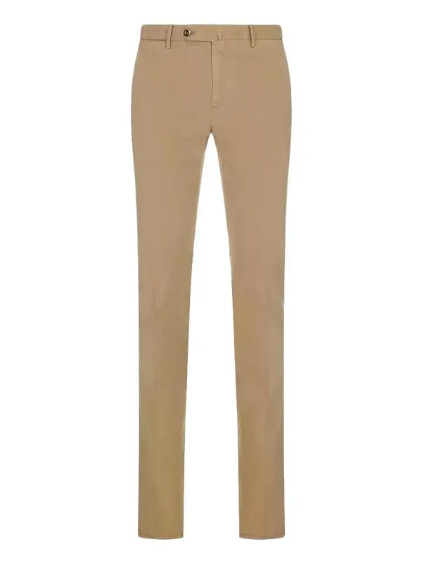 PT TORINO Twill-weave Tailored Trousers - Neutrals