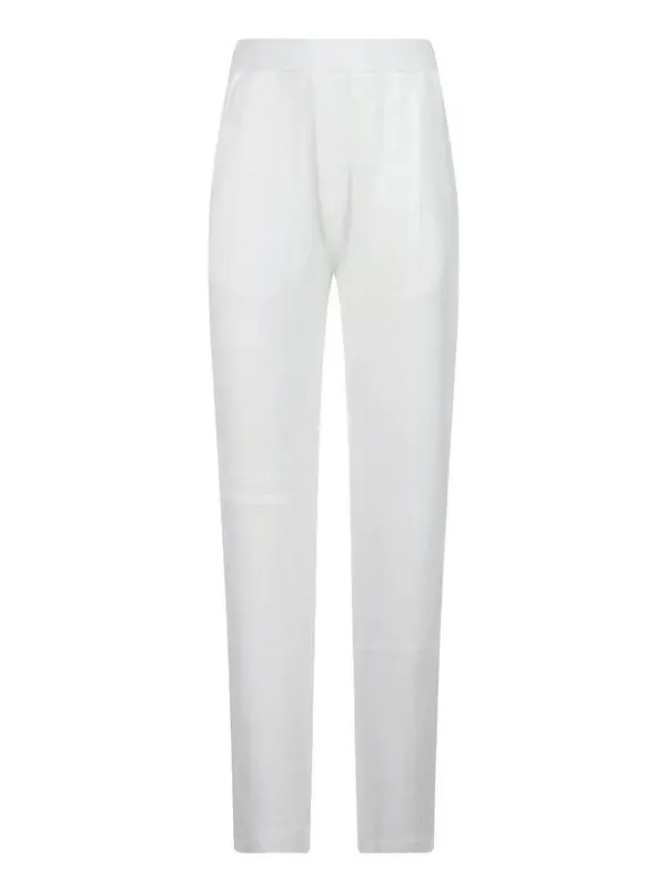 DONDUP Logo Plaque Track Pants - White