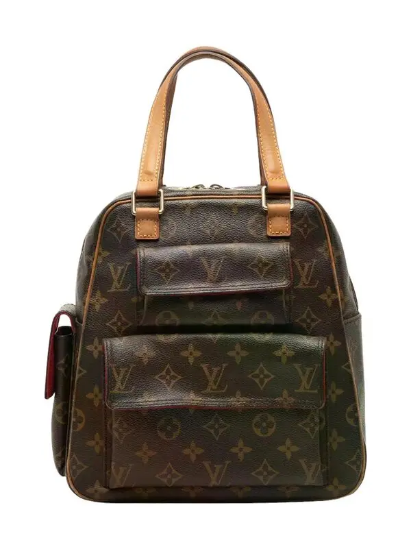LOUIS VUITTON Monogram Excentri Cite Handbag - Brown