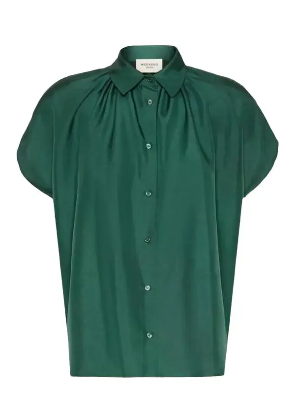 Max Mara Silk Shirt - Green