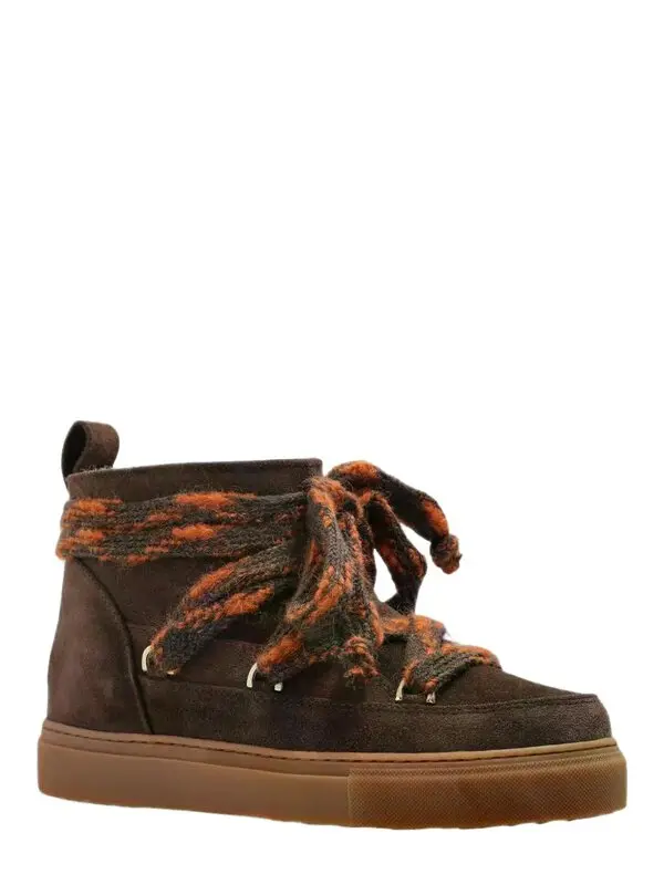 Inuikii Suede Knot Boots - Brown