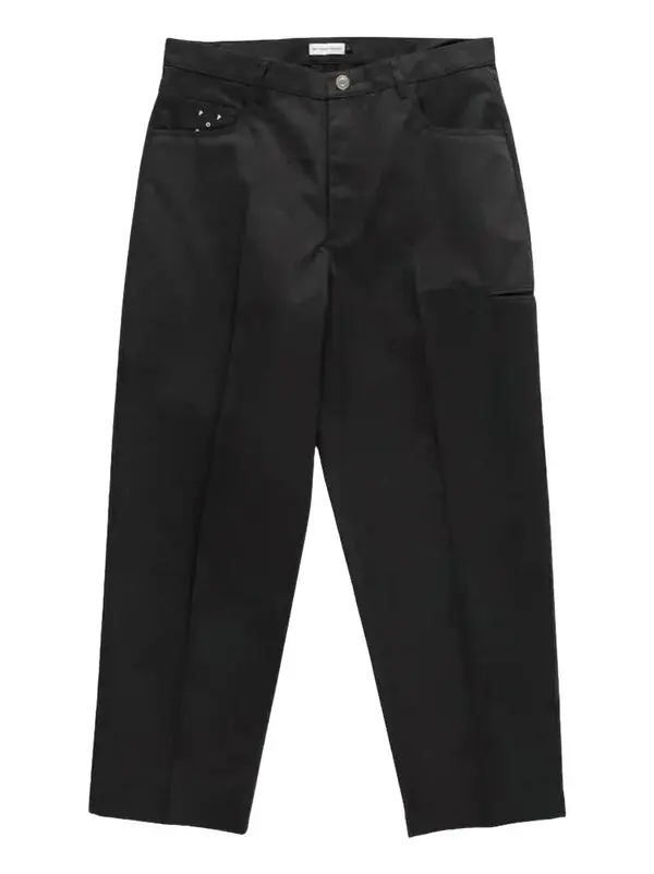 POP TRADING COMPANY Drs Worker Trousers - Black