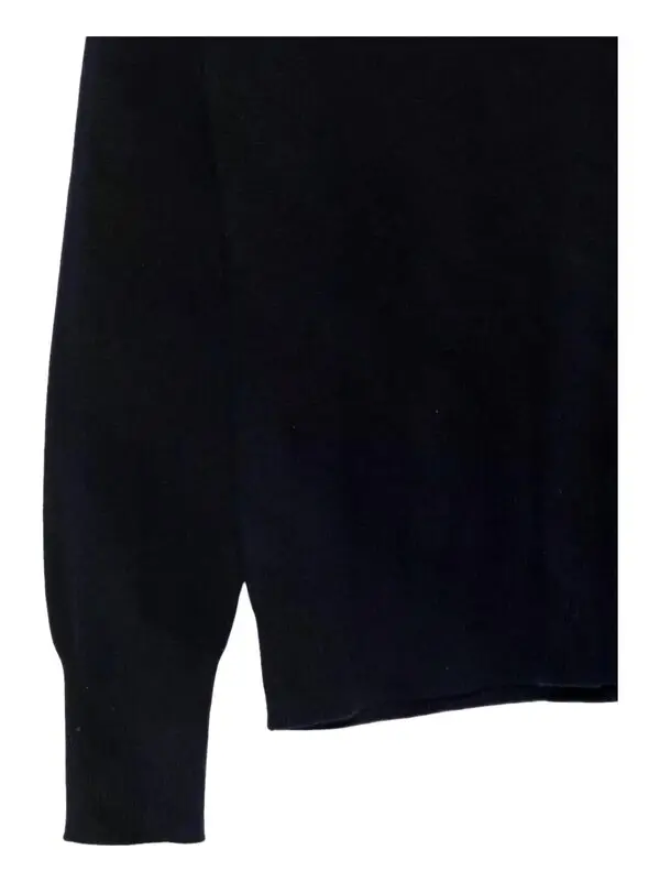 Eric Bompard V-neck Cashmere Sweater - Blue
