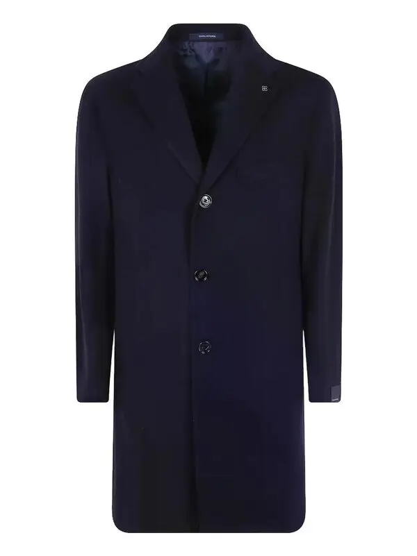 Tagliatore Single-breasted Coat - Blue