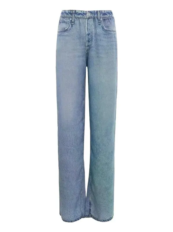 Rag & Bone Miramar Wide-leg Jeans - Blue