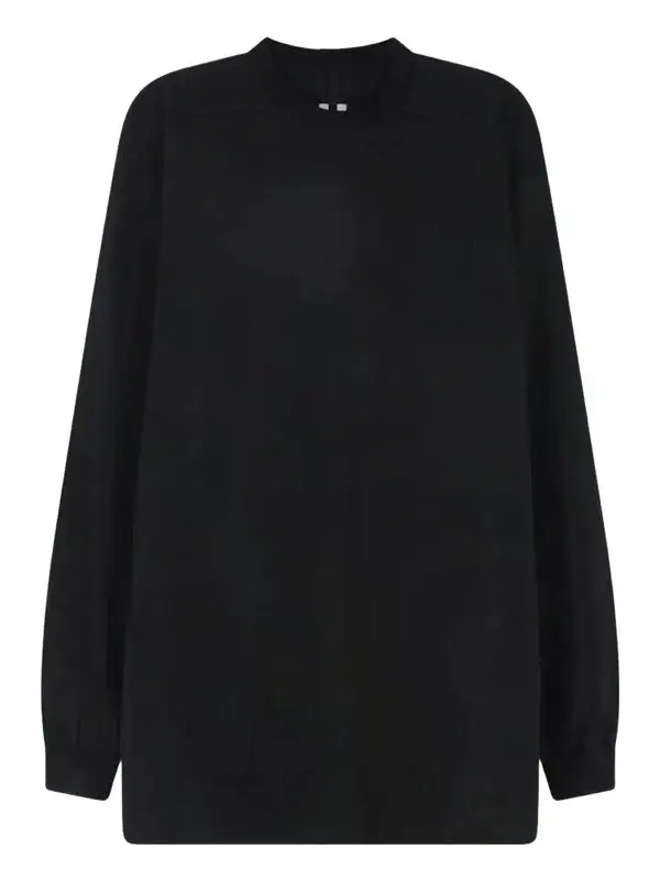 Rick Owens Long-sleeve Cotton T-shirt - Black