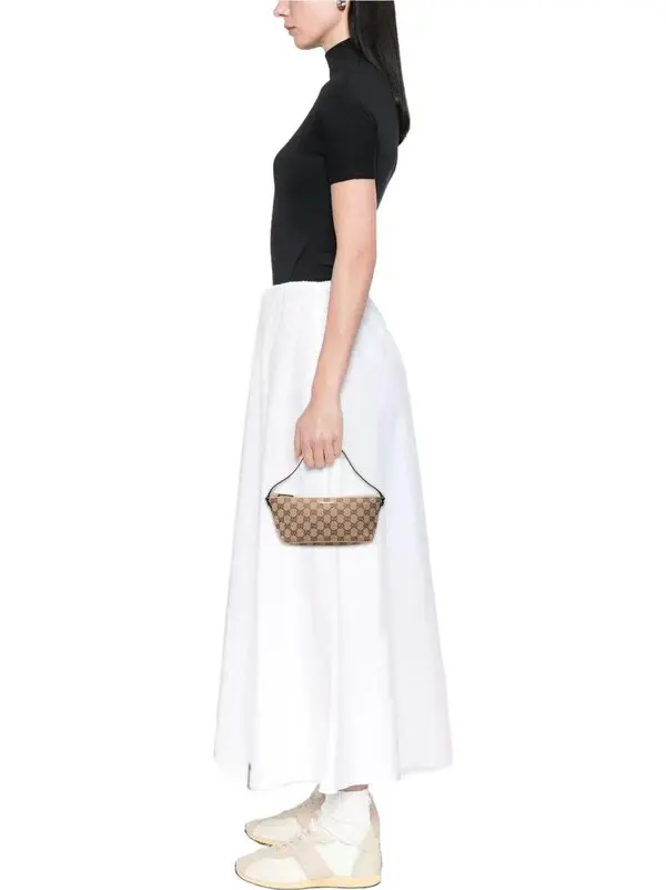 Gucci 2000-2015 Gg Canvas Boat Shoulder Bag - Neutrals