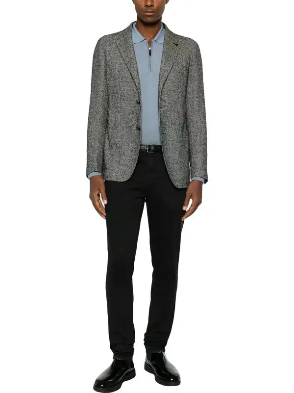 Tagliatore Single-breasted Blazer - Black