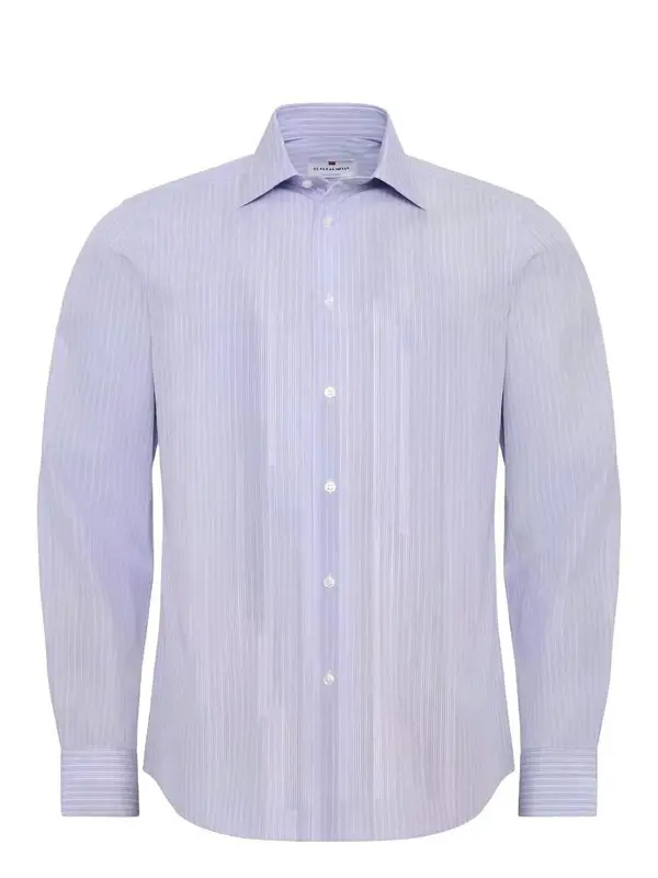 LOJA DAS MEIAS Striped Long-sleeve Shirt - Purple