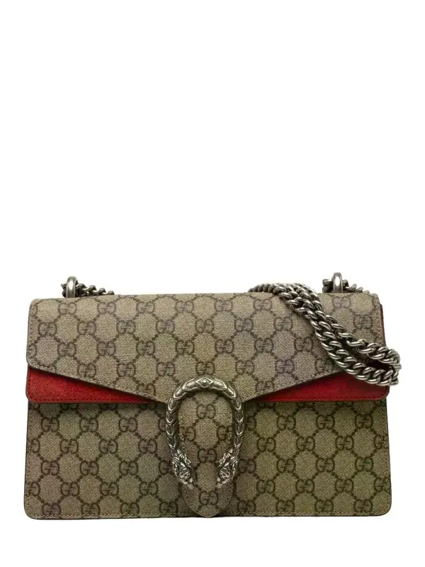 Gucci 2016-2026 Medium Gg Supreme Dionysus Shoulder Bag - Neutrals
