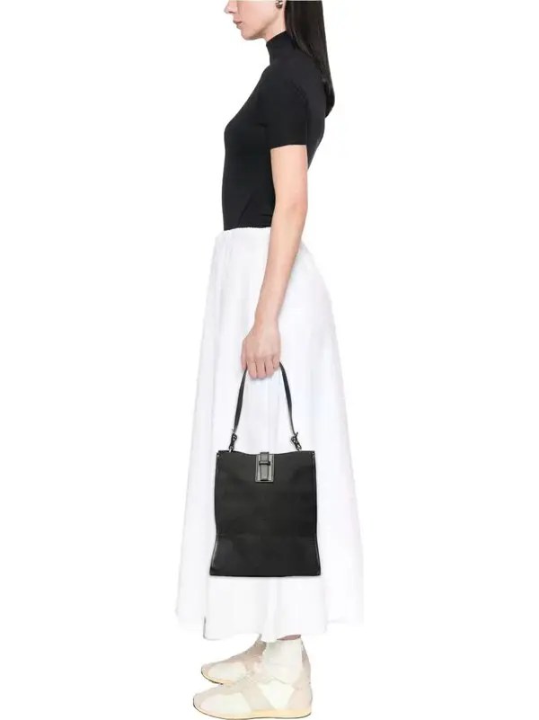 Gucci Gg Canvas Tote Bag - Black