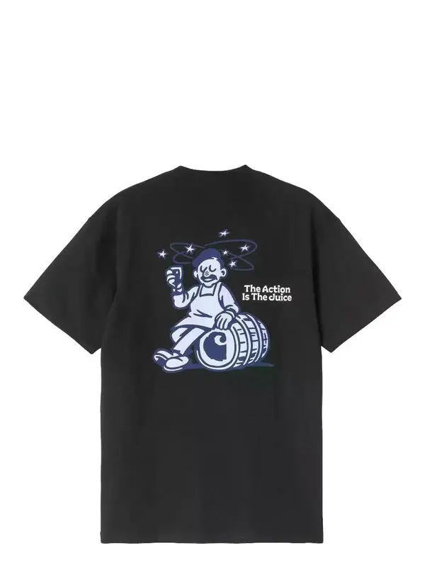 Carhartt Work In Progress S/s Grape Picker T-shirt - Black